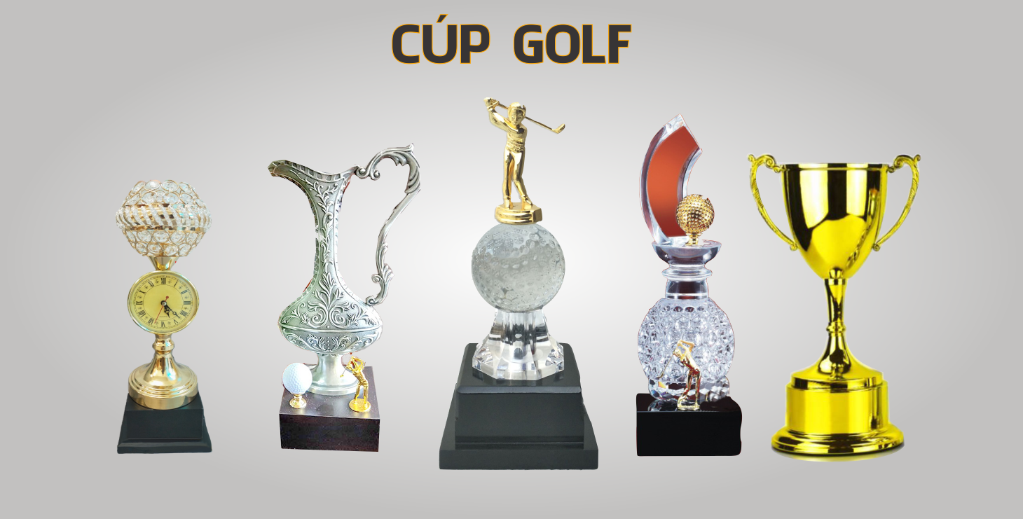 Cúp Golf - Mẫu Đẹp Và Uy Tín. Nhập Trực Tiếp, SX Theo Yêu Cầu