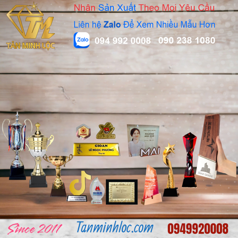 Kỷ Niệm Chương, Tân Minh Lộc >15 Năm Sản Xuất Theo Yêu Cầu